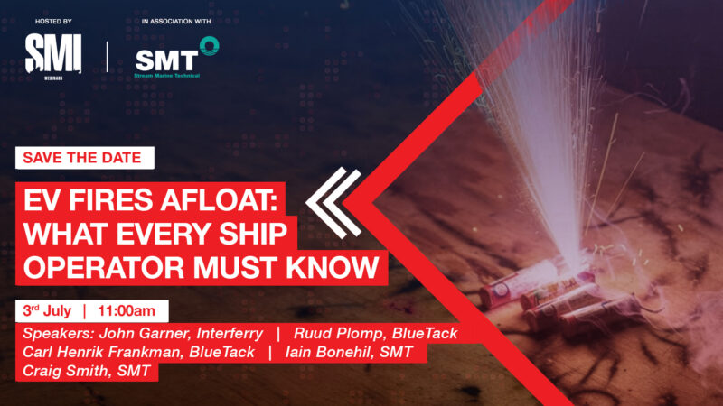 Free Webinar - EV Fires Afloat: What Every Ship Operator Must Know ...